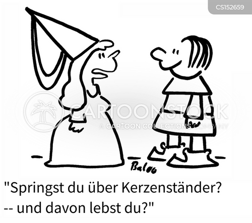 Cartoons und Karikaturen mit Erfolgreiche Leben