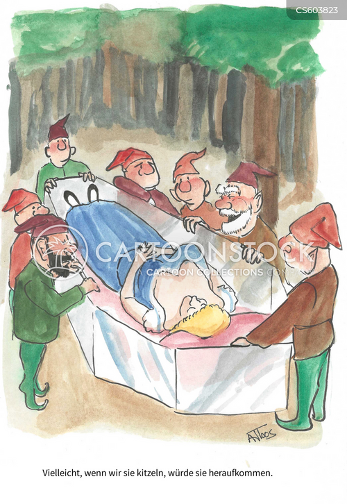 Cartoons und Karikaturen mit Zwerge