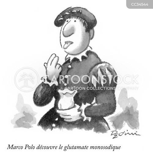 Dessins humoristique et caricaturés avec Marco Polo