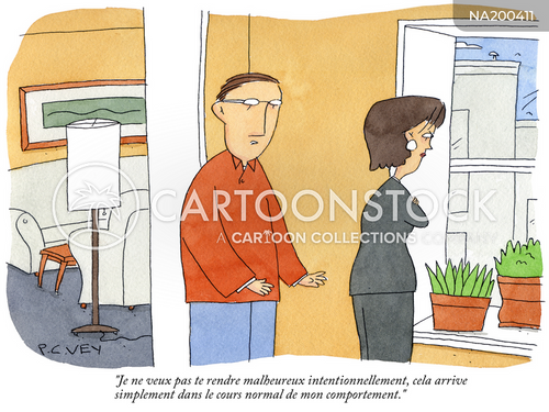 Dessins humoristique et caricaturés avec Couples Malheureux