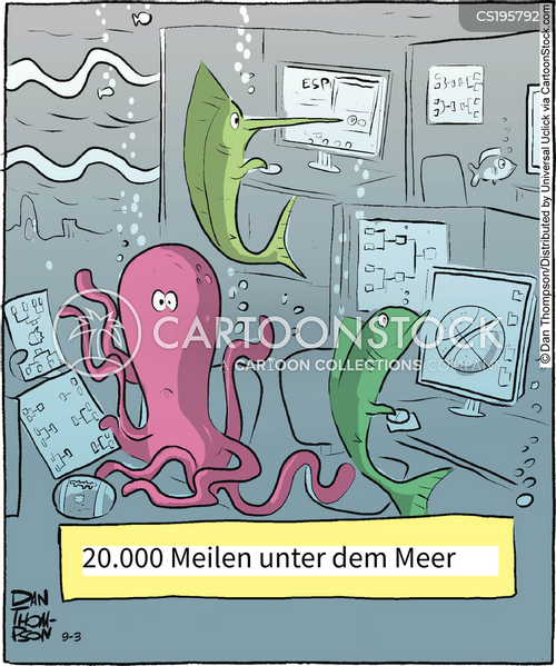 Cartoons und Karikaturen mit Maritim