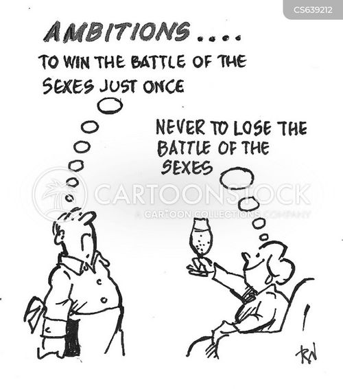 Female Ambition Cartoons and Comics - funny pictures from CartoonStock