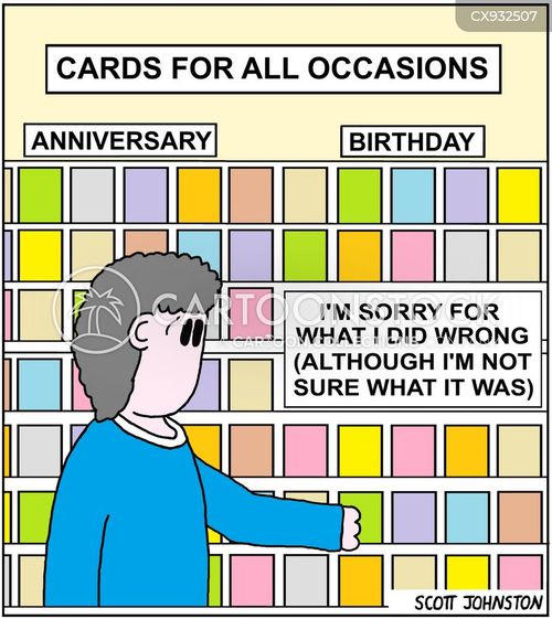 Personal Apology Cartoons and Comics - funny pictures from CartoonStock