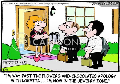 Apology Cartoons and Comics - funny pictures from CartoonStock