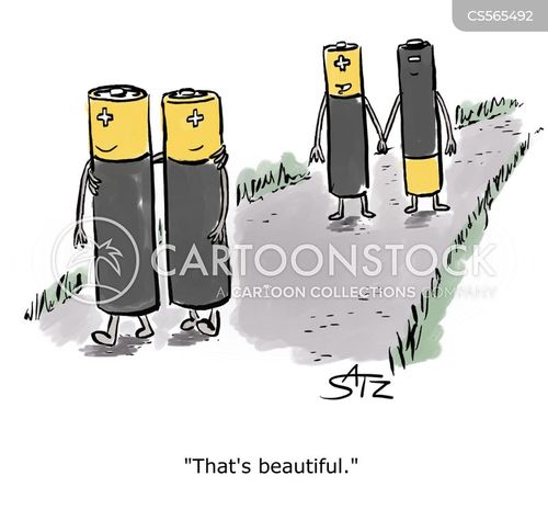 Battery Symbol Cartoons and Comics - funny pictures from CartoonStock