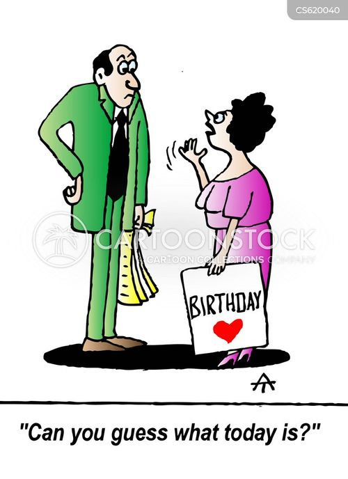 Birthday Suit Cartoons and Comics - funny pictures from CartoonStock