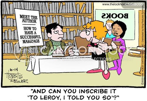 Told You So Cartoons and Comics - funny pictures from CartoonStock