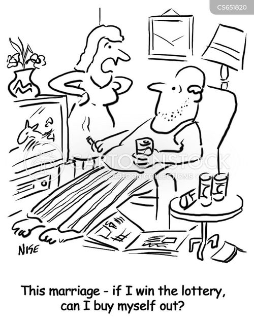Marriage Buyout Cartoons and Comics - funny pictures from CartoonStock