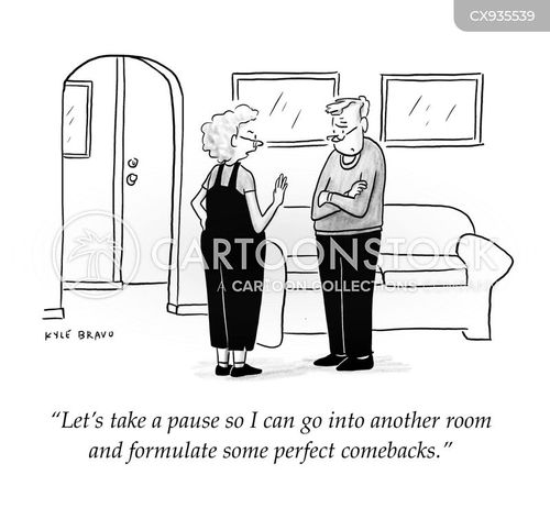 Perfect Comebacks Cartoons and Comics - funny pictures from CartoonStock