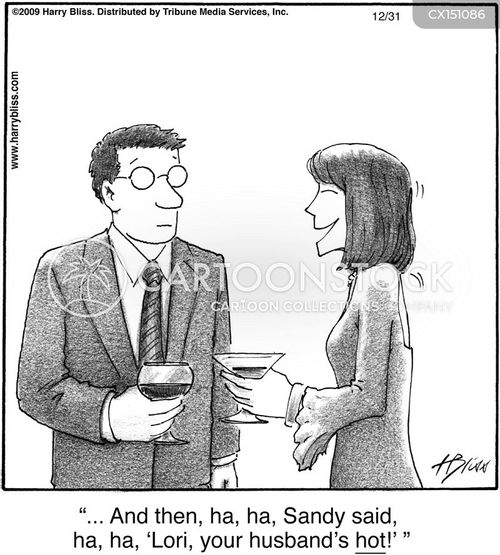 Spousal Compliment Cartoons and Comics - funny pictures from CartoonStock