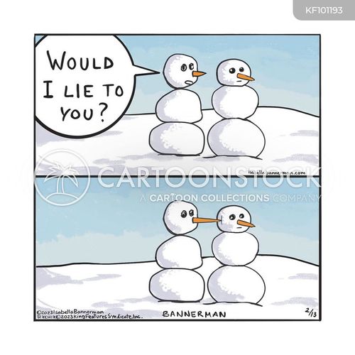 Deception Detection Cartoons and Comics - funny pictures from CartoonStock