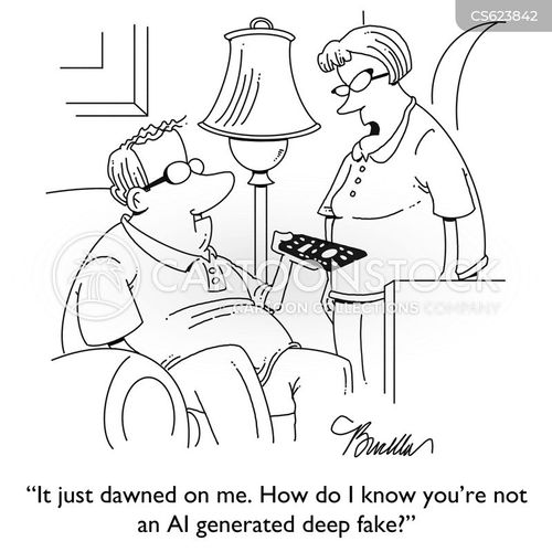 Digital Skepticism Cartoons and Comics - funny pictures from CartoonStock