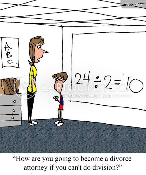 Long Division Cartoons and Comics - funny pictures from CartoonStock
