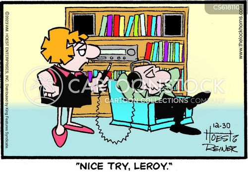 Ignoring Spouse Cartoons and Comics - funny pictures from CartoonStock