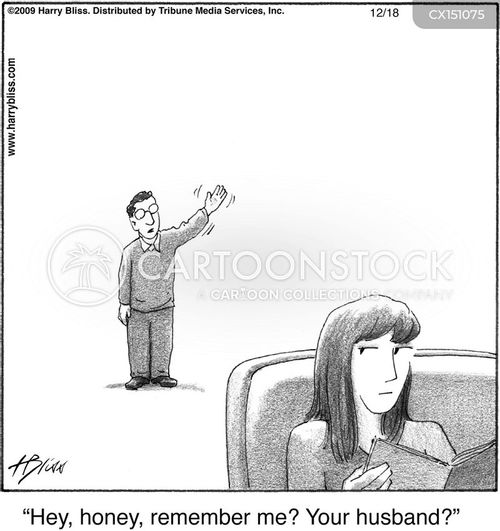 Funny Marriage Cartoons Communication