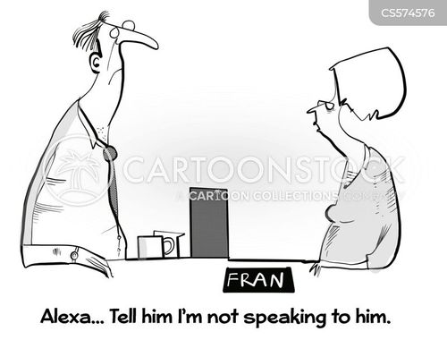 Amazon Alexa Cartoons and Comics - funny pictures from CartoonStock