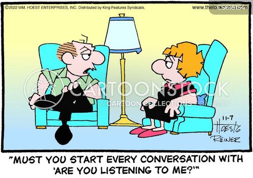 Couple Dialogue Cartoons and Comics - funny pictures from CartoonStock