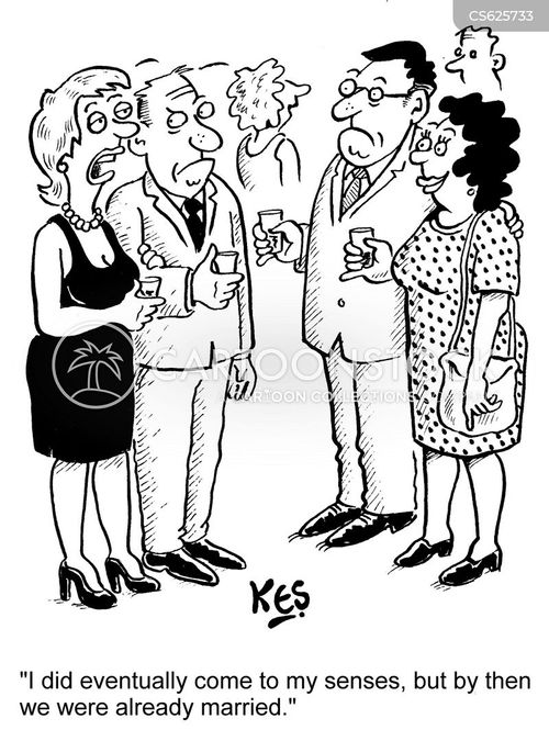 Happy Marriages Cartoons and Comics - funny pictures from CartoonStock