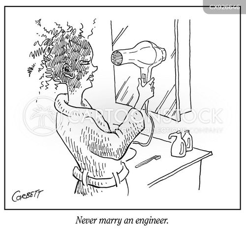 Hairdryer Fix Cartoons and Comics - funny pictures from CartoonStock