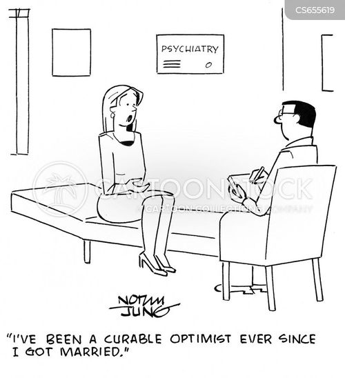 Curable Optimist Cartoons and Comics - funny pictures from CartoonStock