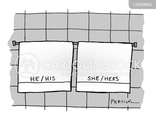 Personal Pronouns Cartoons and Comics - funny pictures from CartoonStock