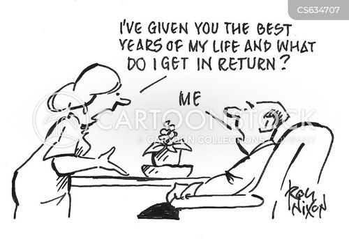 Midlife Relationship Cartoons and Comics - funny pictures from CartoonStock