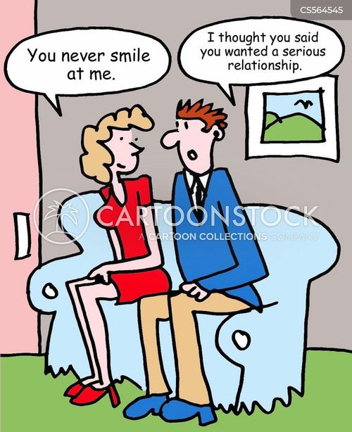 Serious Relationship Cartoons and Comics - funny pictures from CartoonStock