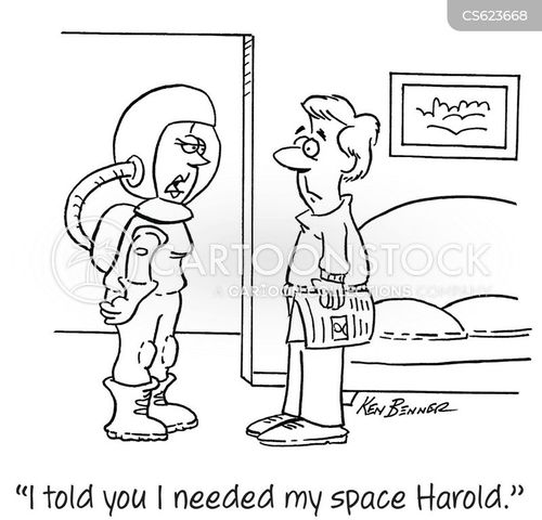 Space Relationship Cartoons and Comics - funny pictures from CartoonStock