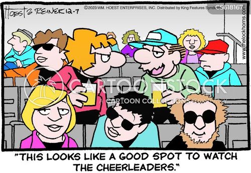 Stadium Rules Cartoons and Comics - funny pictures from CartoonStock