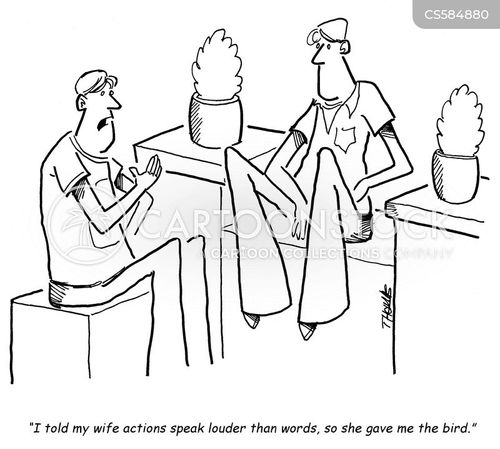 The Finger Cartoons and Comics - funny pictures from CartoonStock