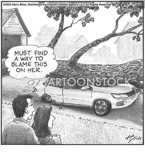 Scheming Couple Cartoons and Comics - funny pictures from CartoonStock