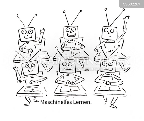Cartoons und Karikaturen mit Maschinelles Lernen
