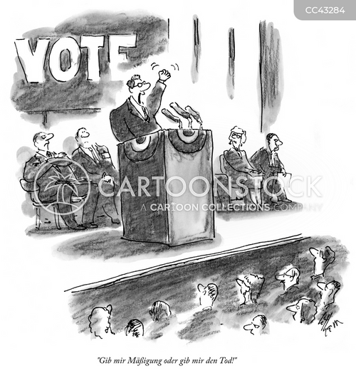 Cartoons und Karikaturen mit Politische Vielfalt