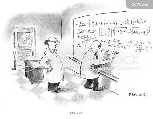 Cartoons und Karikaturen mit Mathematische Rahmenbedingungen