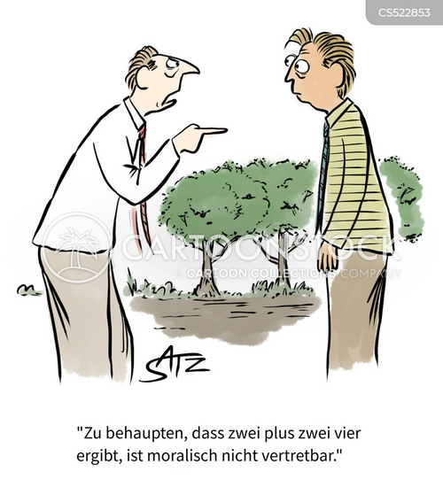 Cartoons und Karikaturen mit Empirisches Wissen