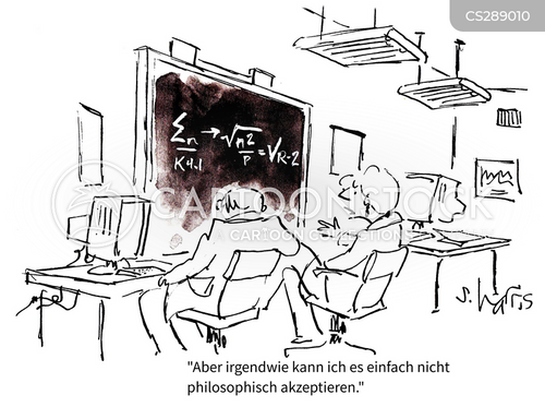 Cartoons und Karikaturen mit Mathematischer Expressionismus