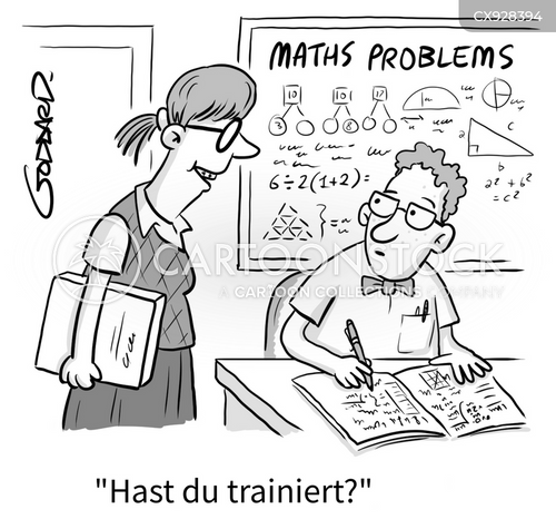 Cartoon Wiskunde Problemen Krankenschwester Doktor Wichtel Clipart,