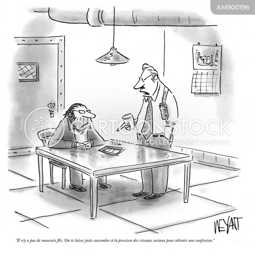 Dessins humoristique et caricaturés avec Confiance Entre La Police Et ...