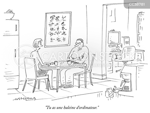 Dessins humoristique et caricaturés avec Technophile