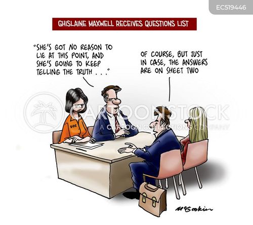 Ghislaine Maxwell Trial Cartoons and Comics - funny pictures from ...
