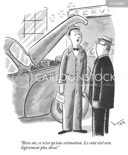 Dessins humoristique et caricaturés avec Explosion De Moteur