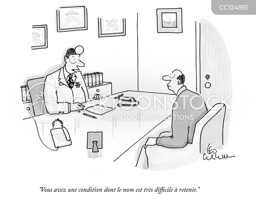 Dessins humoristique et caricaturés avec Nom Latin