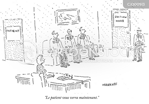 Dessins humoristique et caricaturés avec Consultations Ophtalmologiques