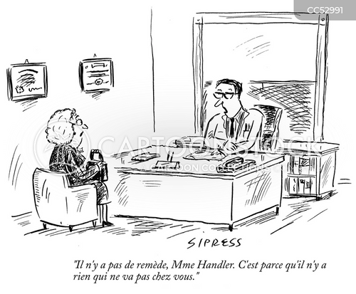 Dessins humoristique et caricaturés avec Hypochondrie