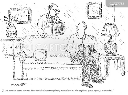 Dessins humoristique et caricaturés avec Observation Clinique