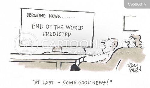 Apocalyptic News Cartoons and Comics - funny pictures from CartoonStock