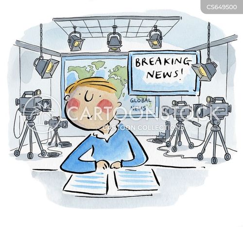 Breaking News Cartoons and Comics - funny pictures from CartoonStock