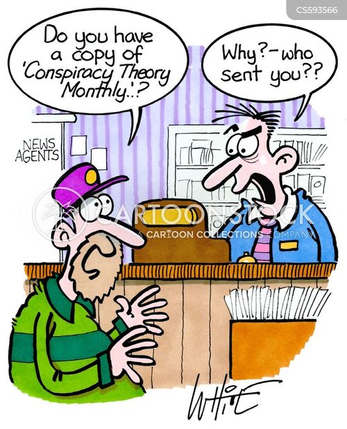 Paranoid Reaction Cartoons and Comics - funny pictures from CartoonStock