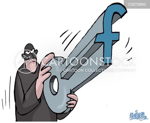 Facebook Settings Cartoons and Comics - funny pictures from CartoonStock