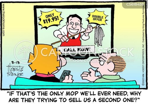 Home Shopping Cartoons and Comics - funny pictures from CartoonStock